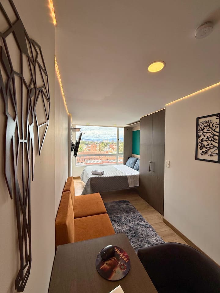 Renteo | Loft Con Vista Al Centro En Chapinero - Bogotá