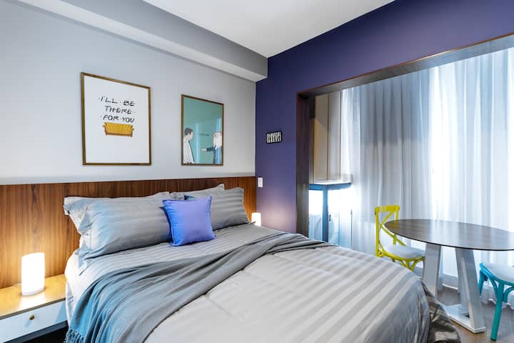 Bsr The Friends Studio At Rua Augusta W/ Gym&pool - São Paulo