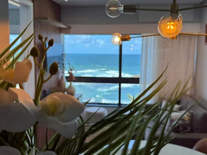 Luxuoso 2 Quartos Banheira Frente Mar Ondina Apart - Bahia (estado)
