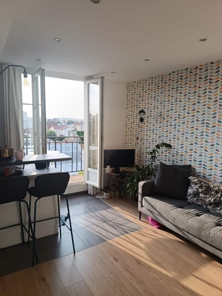 2 Pièces Cosy Balcon Colombes - Colombes