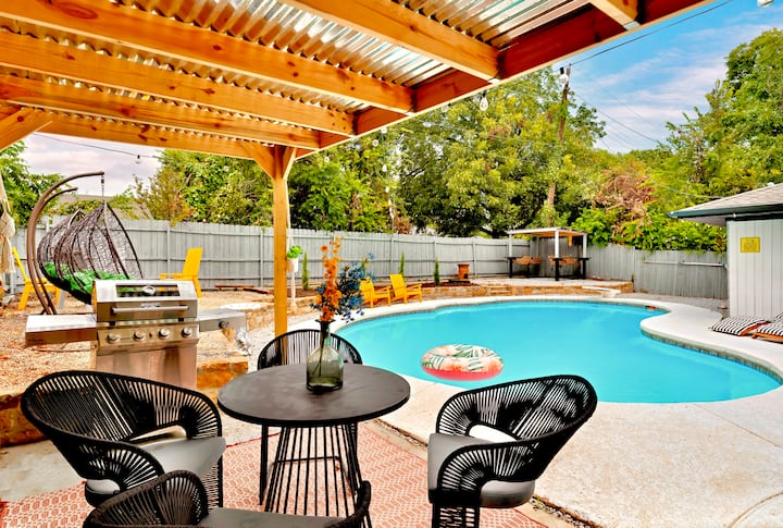 Classic Home Stayprivate Oasis With Pool:near Dfw - Grapevine, TX