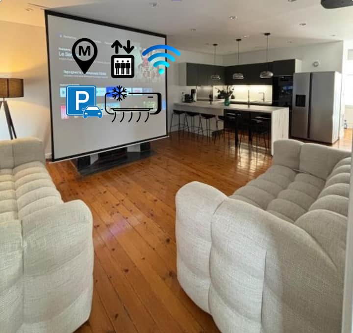 Chez Claire - Cœur Capitole: Balnéo & Ascenseur - Toulouse