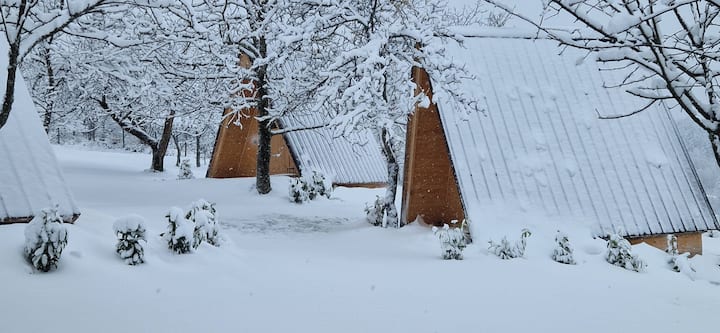 Glamping Brundo - House Jože With Sauna & Jacuzzi - Eslovenia