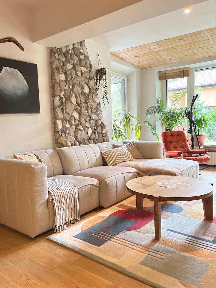 Słoneczny Dom Z Jacuzzi W Ogrodzie - Varšava