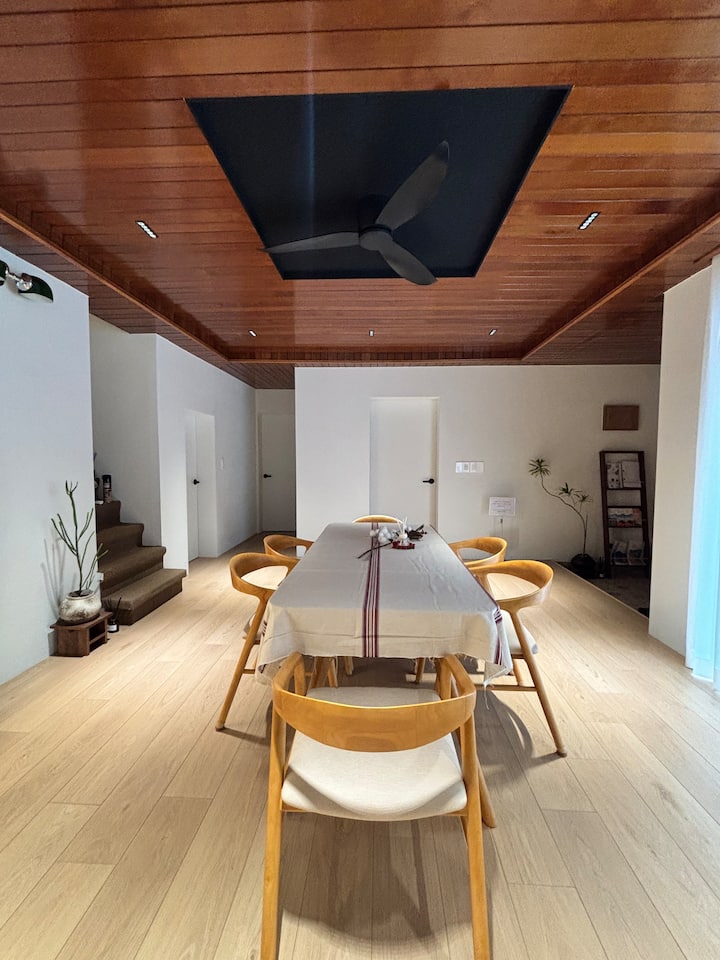 *오소록* 
프라이빗독채/최대10인/bed(q3,ss3)/주차1대무료/광안리바다,지하철3분 - Busan