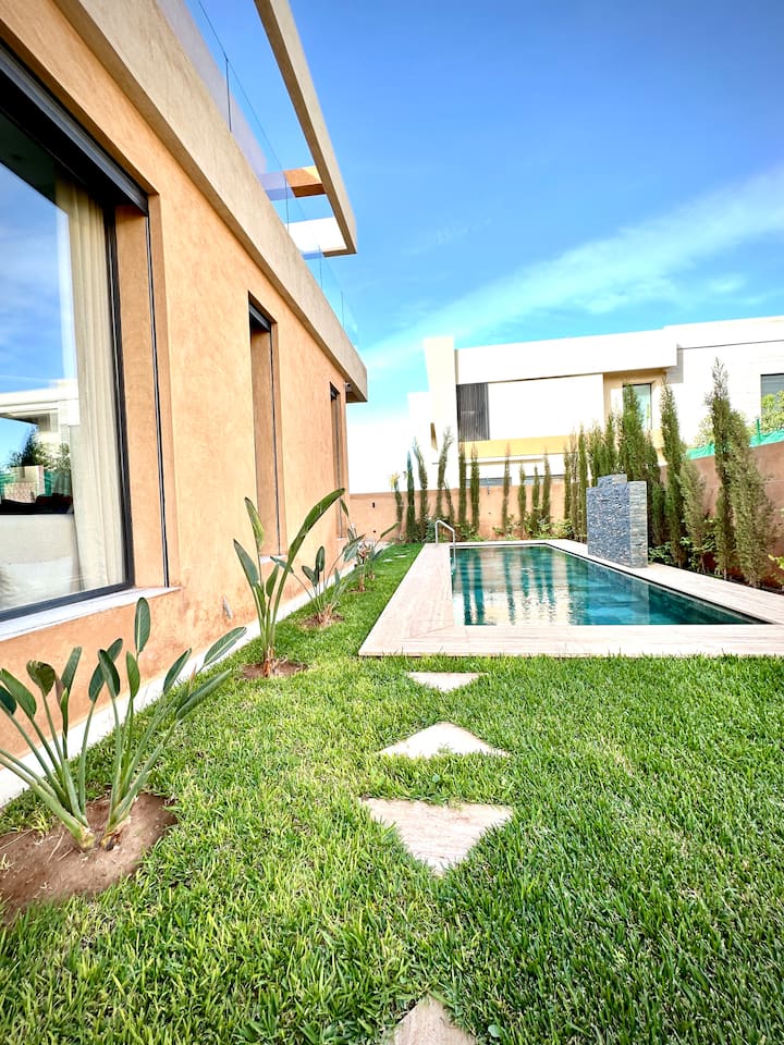 Villa 5 Suite, Piscine, Route Ourika Luxe, Détente - Marrakech