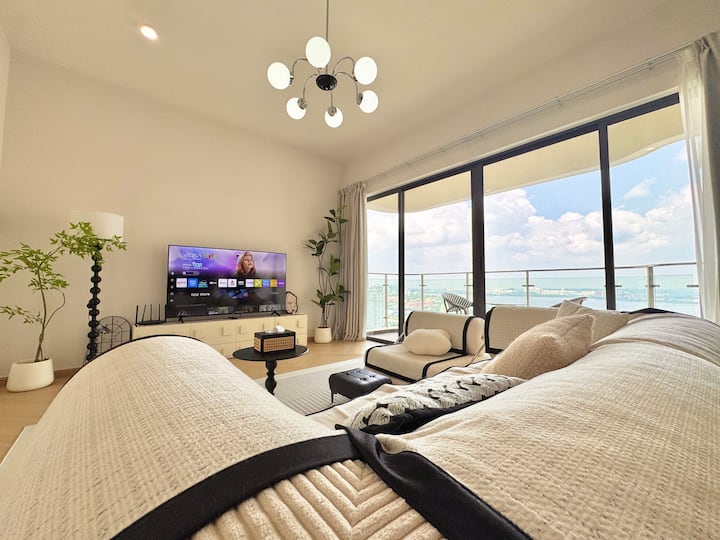 Country Garden Danga Bay•3br/9pax•vintage•seaview - Johor Bahru