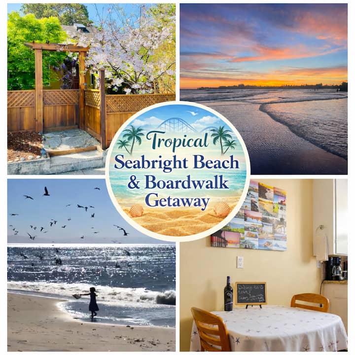 Tropical Seabright Beach And Boardwalk Getaway - Santa Cruz, CA