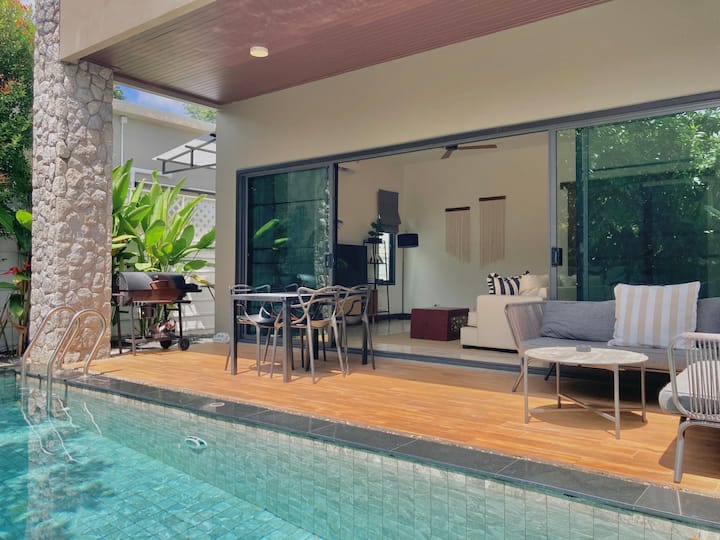 Bali-luxe Private Pool Villa Chalong Fitness - Phuket
