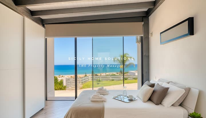 Appartamento In Villa Con Vista Mare Con Jacuzzi - Balestrate