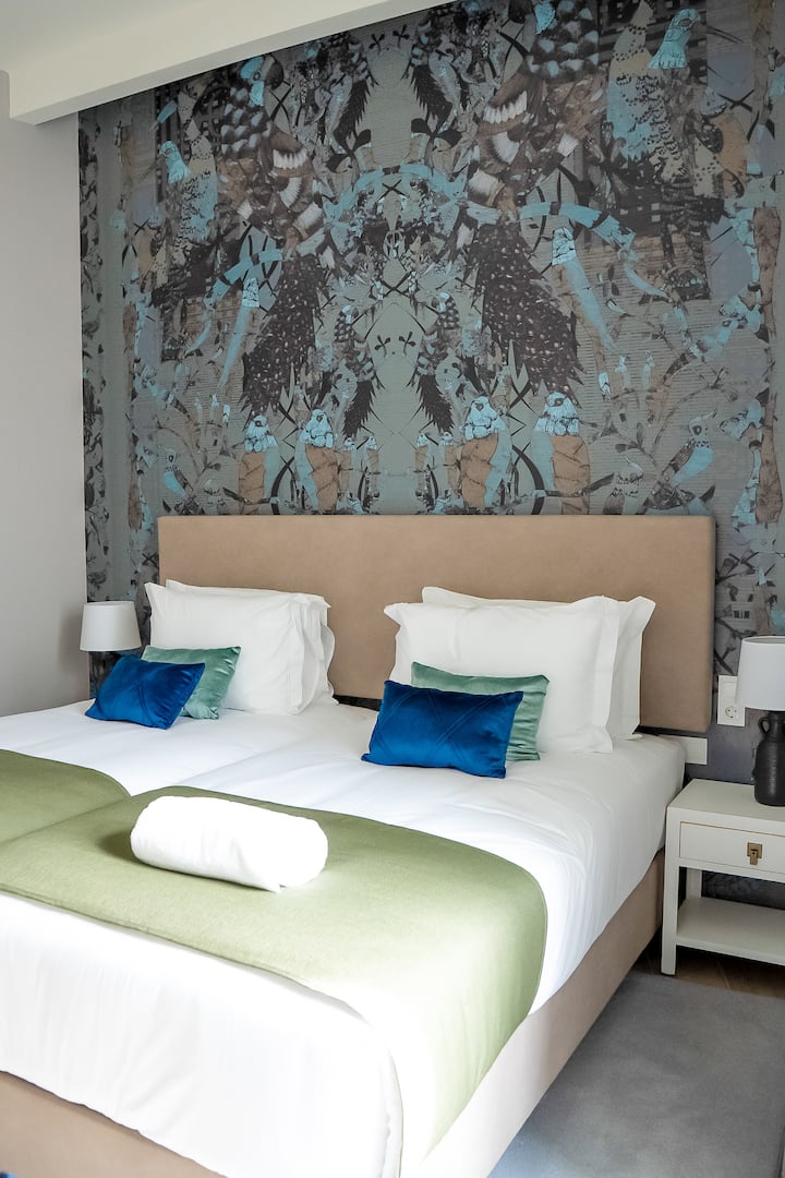 Quarto Twin Jacaranda Guesthouse - Faro