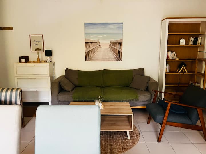 Appart 800m Ocean - Cosy Neuf - Mimizan