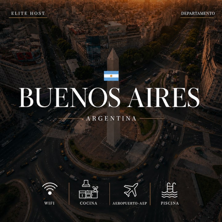 Cozy Apt+hot Water+tv+pool+kitchen@buenos Aires - Buenos Aires