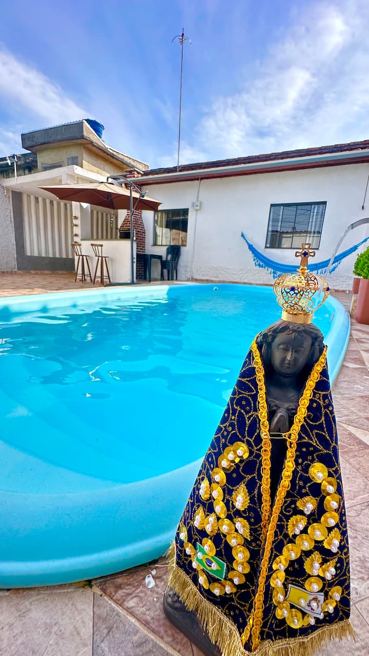 Recanto Da Mãe 
Casa A 7 Min Do Santuário - Aparecida