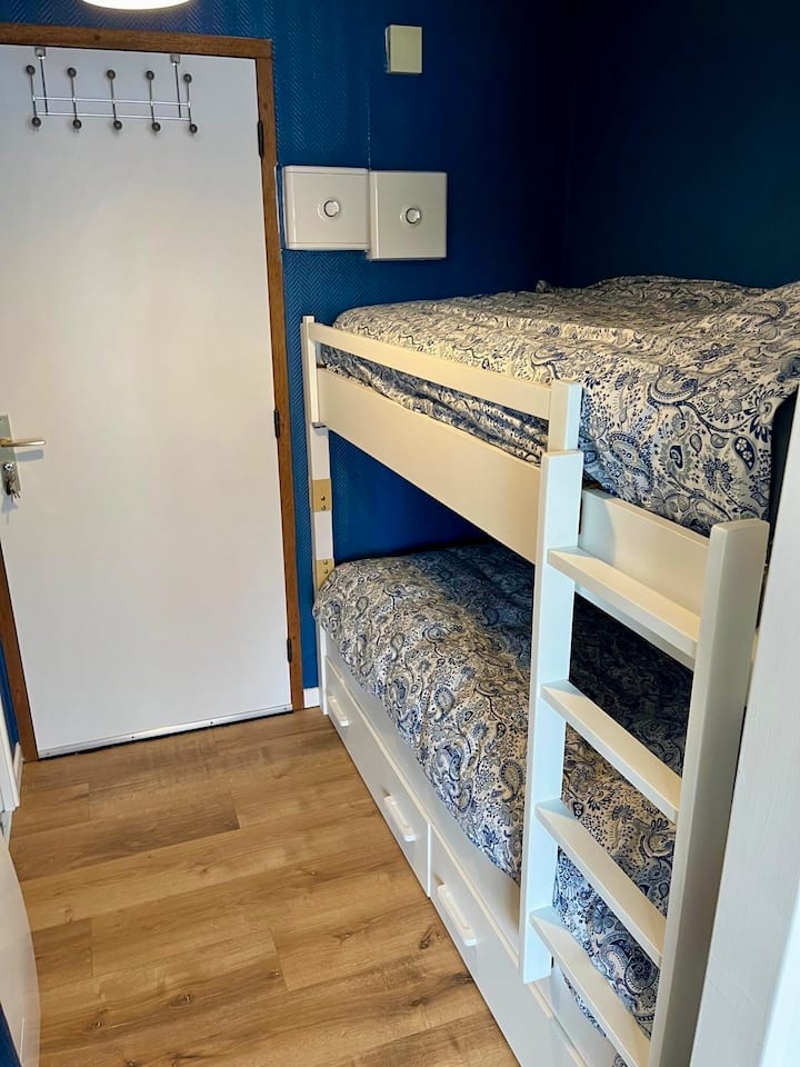 Studio Cabine Balcon, Plage 200m - Hardelot-Plage
