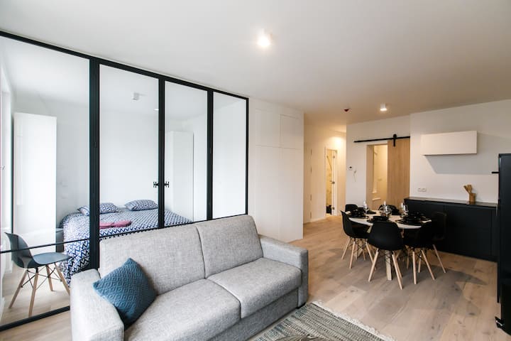 Lux 3 Bed,bath,highend,wifi,5th - Antwerp, Belgium