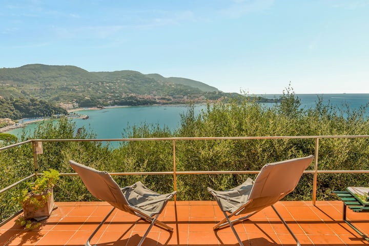 [Ladimoradell'artista] Sea View-private Parking - Lerici