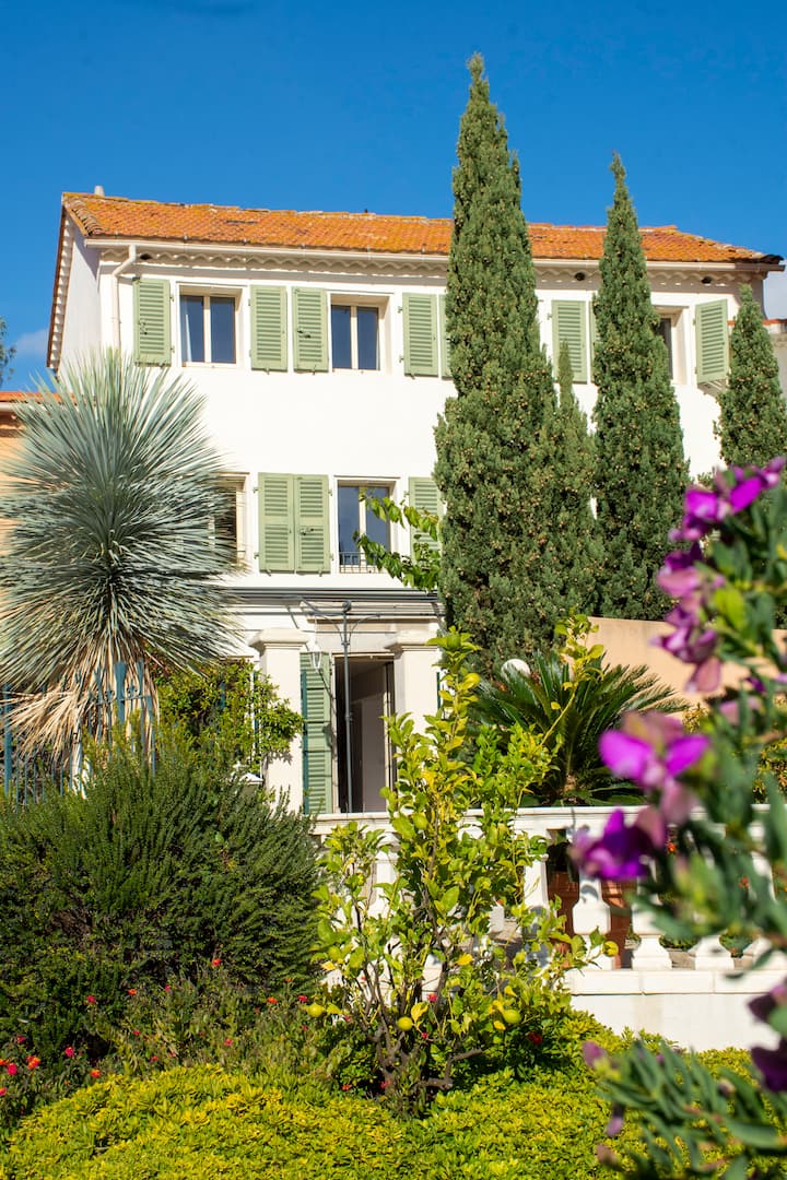Maison De Charme - Vue Mer - Plages à Pied (5 Mn) - Toulon