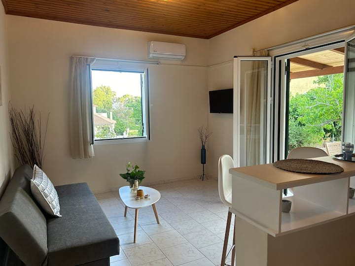 Apartment With Terrace And Garden - Kateleios