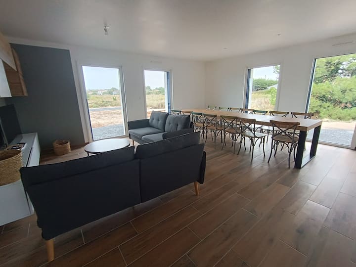 Maison 14 Personnes Et Sauna Proche Mer Vue Marais - Brem-sur-Mer