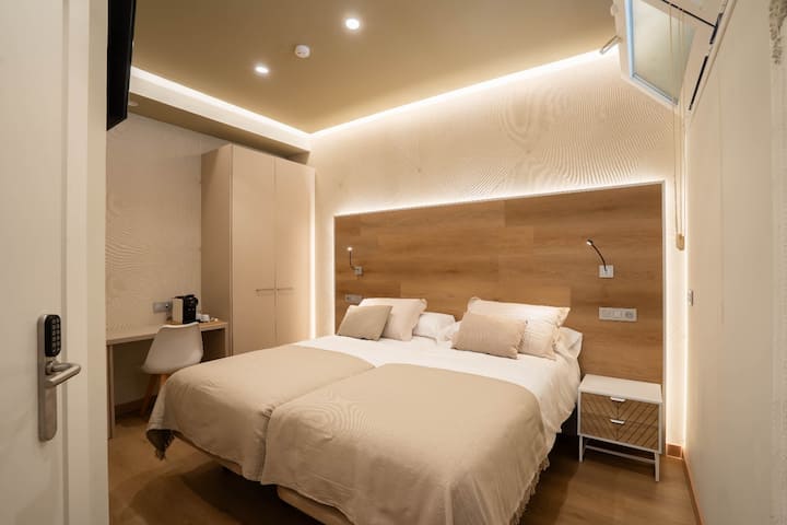 Room 6 2 Camas De 90 - Hondarribia