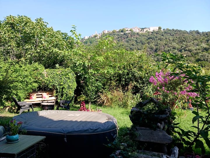 ÉVasion Corse : T3 Avec Jacuzzi Et Jardin Privatif - Lucciana