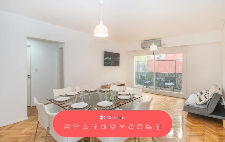 Belgrano Apt Con 2 Baños Pax8 - Buenos Aires