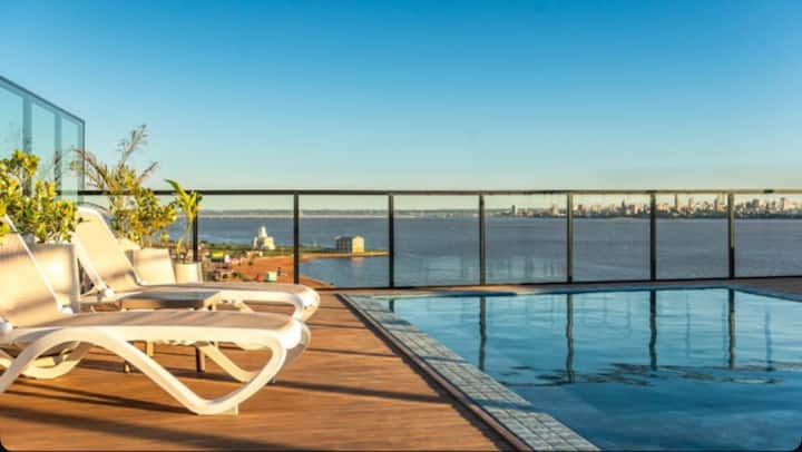 Moderno Dpto. En Vivo Costanera+ Piscina Y Quincho - Paraguay