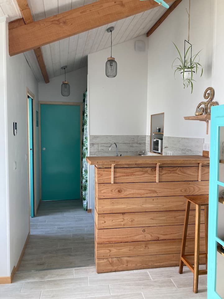 Studio Sur Jardin Proche Plage - Piriac-sur-Mer