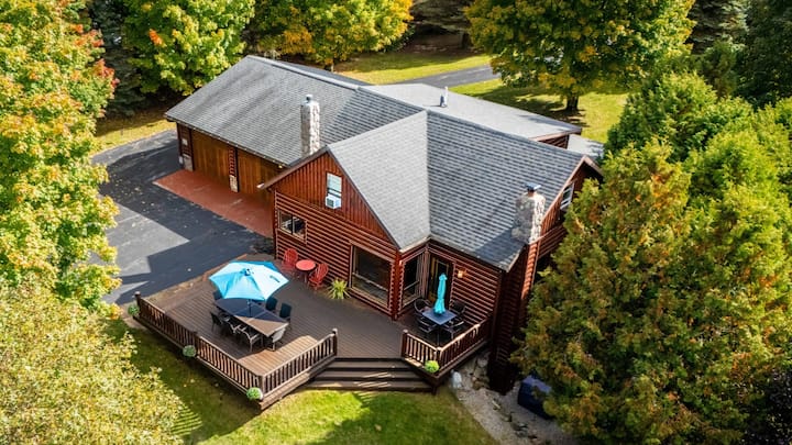 Hot Tub/sauna/game Room/ac - Tc Ranch Therapy - Traverse City, MI