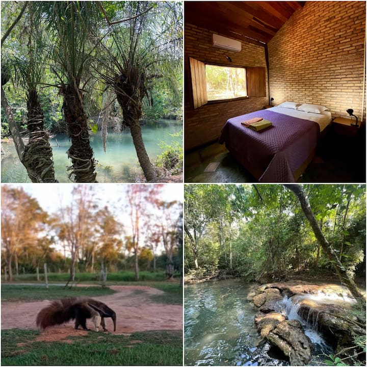 Chalé Pocoó 2 - Com Acesso Ao Rio - Bonito