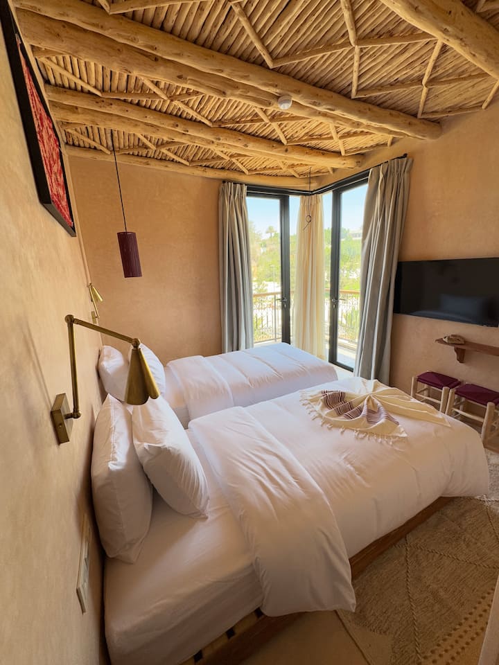 Stylish Twin Room In Agadir - Agadir