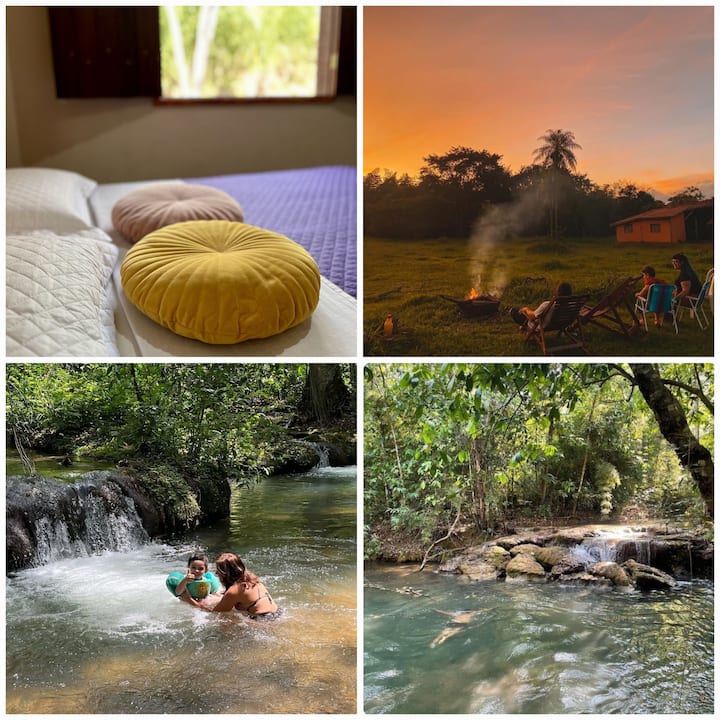 Chalé Pocoó 3 - Com Acesso Ao Rio - Bonito