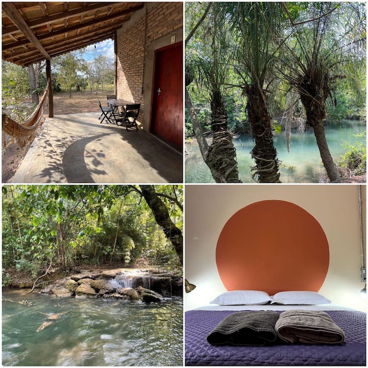 Chalé Pocoó 4 - Com Acesso Ao Rio - Bonito