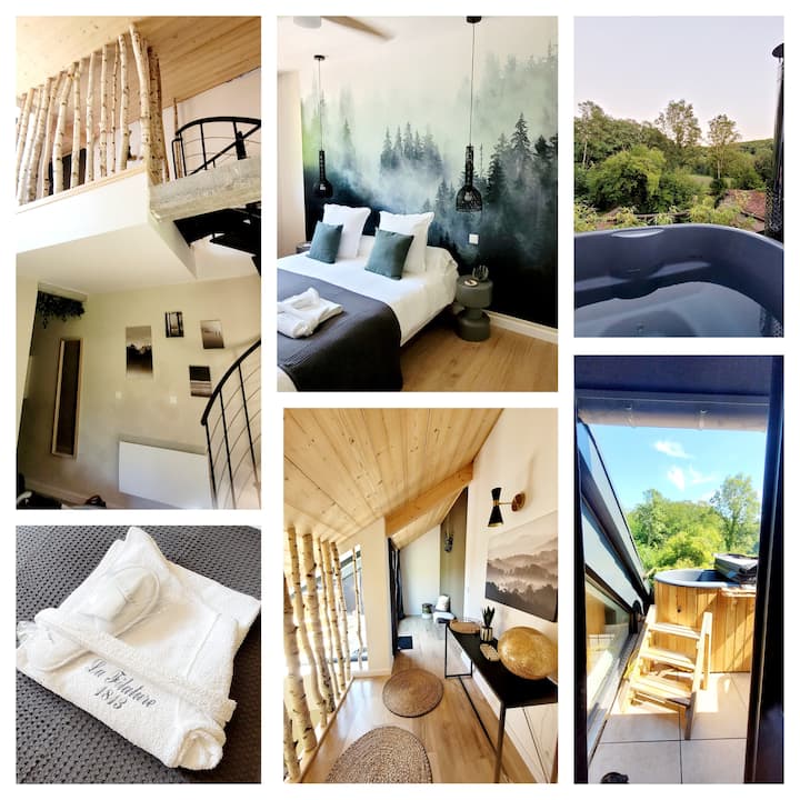 Filature 1813- Le Duplex-detente & Spa Vue Jardin - Wasselonne