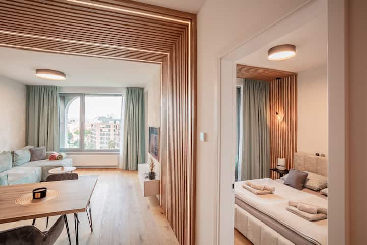 Sky Park - Luxury Apartment - Free Parking - Bratislava