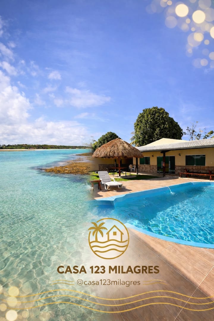 Casa 123 Milagres  – Em São Miguel Dos Milagres Al - São Miguel dos Milagres