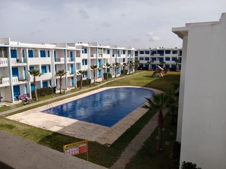Appartement 3 Ch. Avec Piscine - Rabat