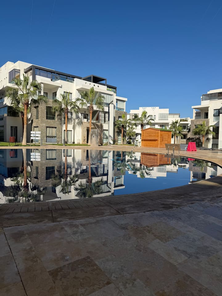 Confort & Piscine – Studio Proche Plage, Centre - Agadir