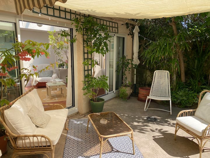 Mourillon Beau T3 Véranda Jardin 100m De La Plage - Toulon