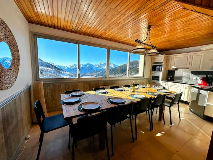 Le Montjoie Panorama • 100 M² • Ski-in/ski-out - Saint-François-Longchamp