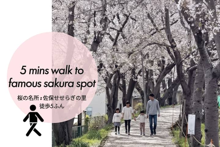 Sakura, Near Station, Laundry, Short Cut Todaiji - Nara
