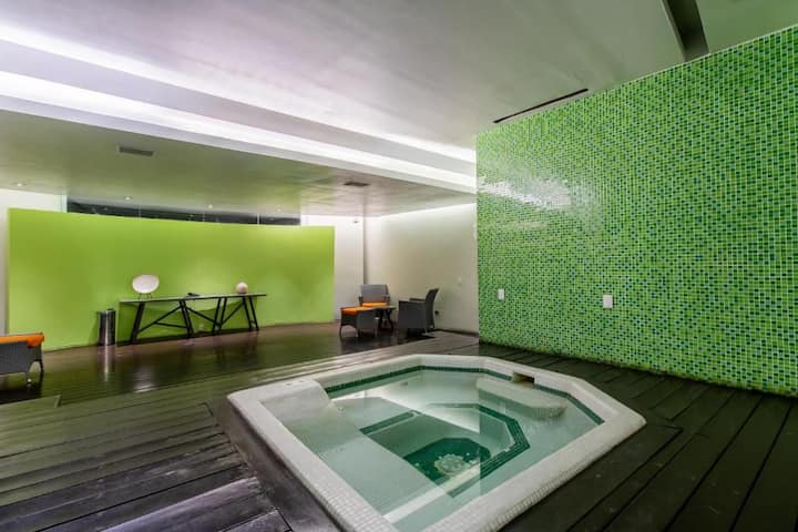 Depa De Lujo, Con Alberca Y Jacuzz - Mexico