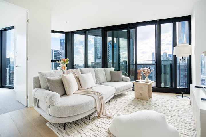 Glamorous 2br Southbank Home W Balcony City View - Williamstown