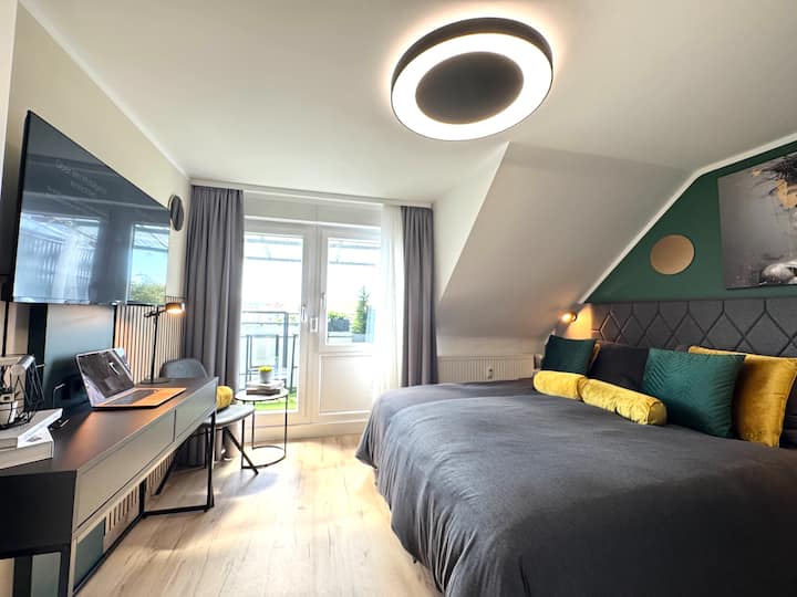 Namastéhomes • 2 Schlafzimmer • Garage • Balkon - Bamberg