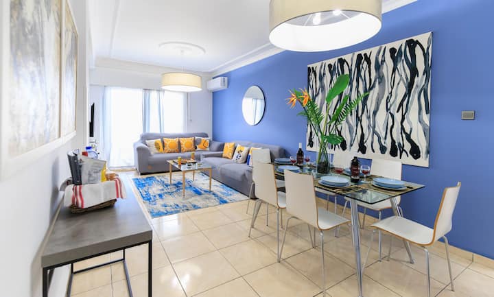 Casa Sol - Spacious 3br Steps To The Beach - Limassol