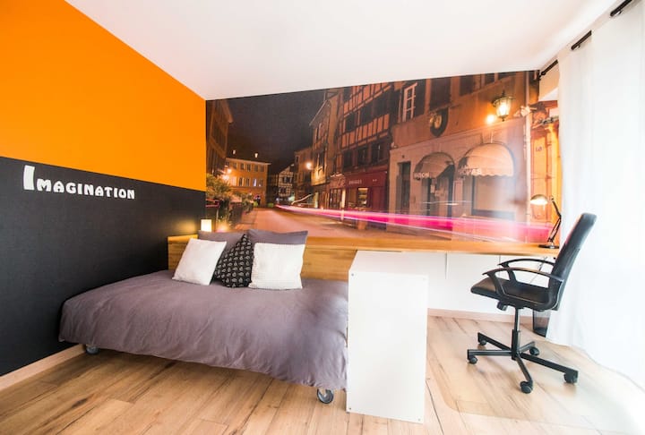 Sleep In Alsace - Balcon - Centre - Colmar