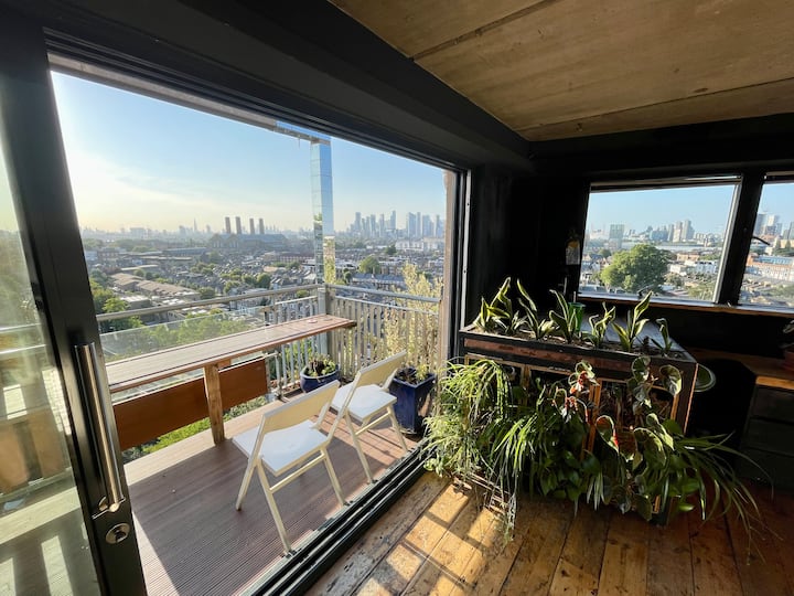 Unusual 1 Bed, Incredible Views, Sleeps 4ppl - Woolwich