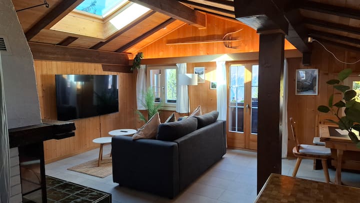 Peaceful Alpine Home With A View & Hot Tub - Brienz