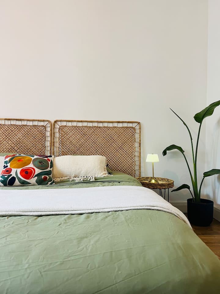 Bel Appartement Cocooning - 5 Min à Pied Gare - Rennes